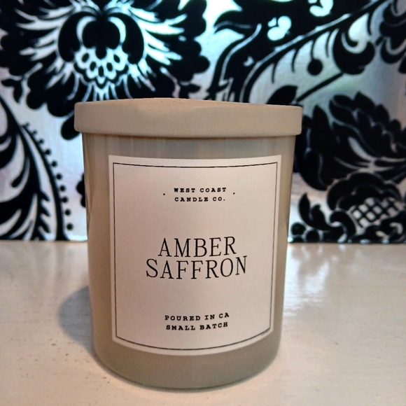 leoben co | Accents | Amber Saffron Candle | Poshmark
